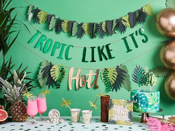 Tropic Like It's Hot Banner – Chroma Celebrations