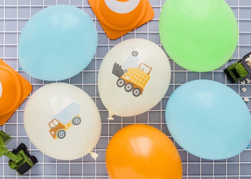 Construction Truck Balloons – Chroma Celebrations