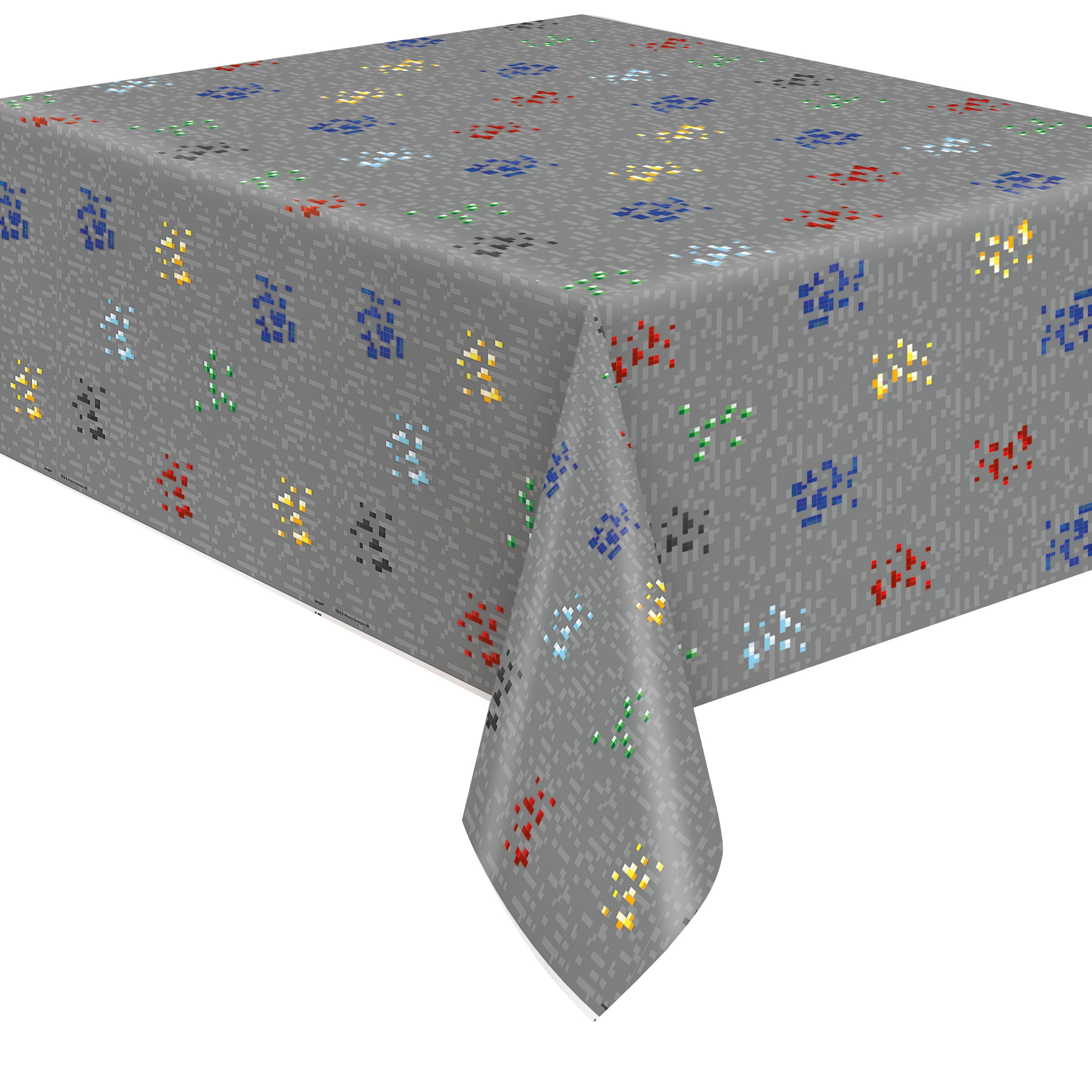 Minecraft Ore Table Cover – Chroma Celebrations