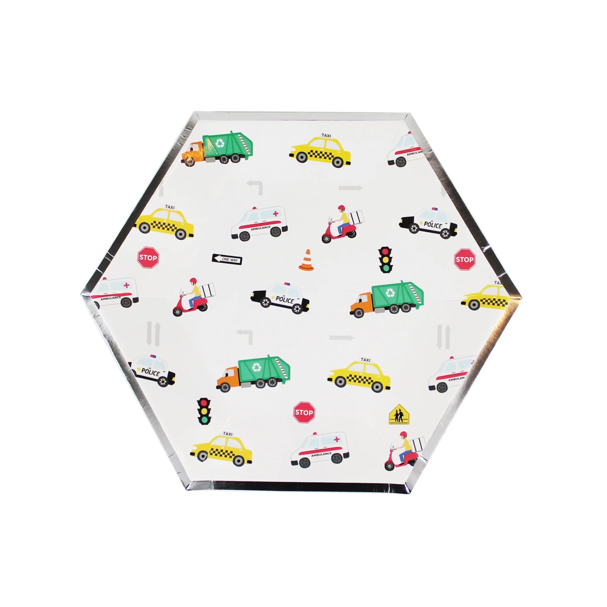 Transportation Vehicle Plates - Small – Chroma Celebrations