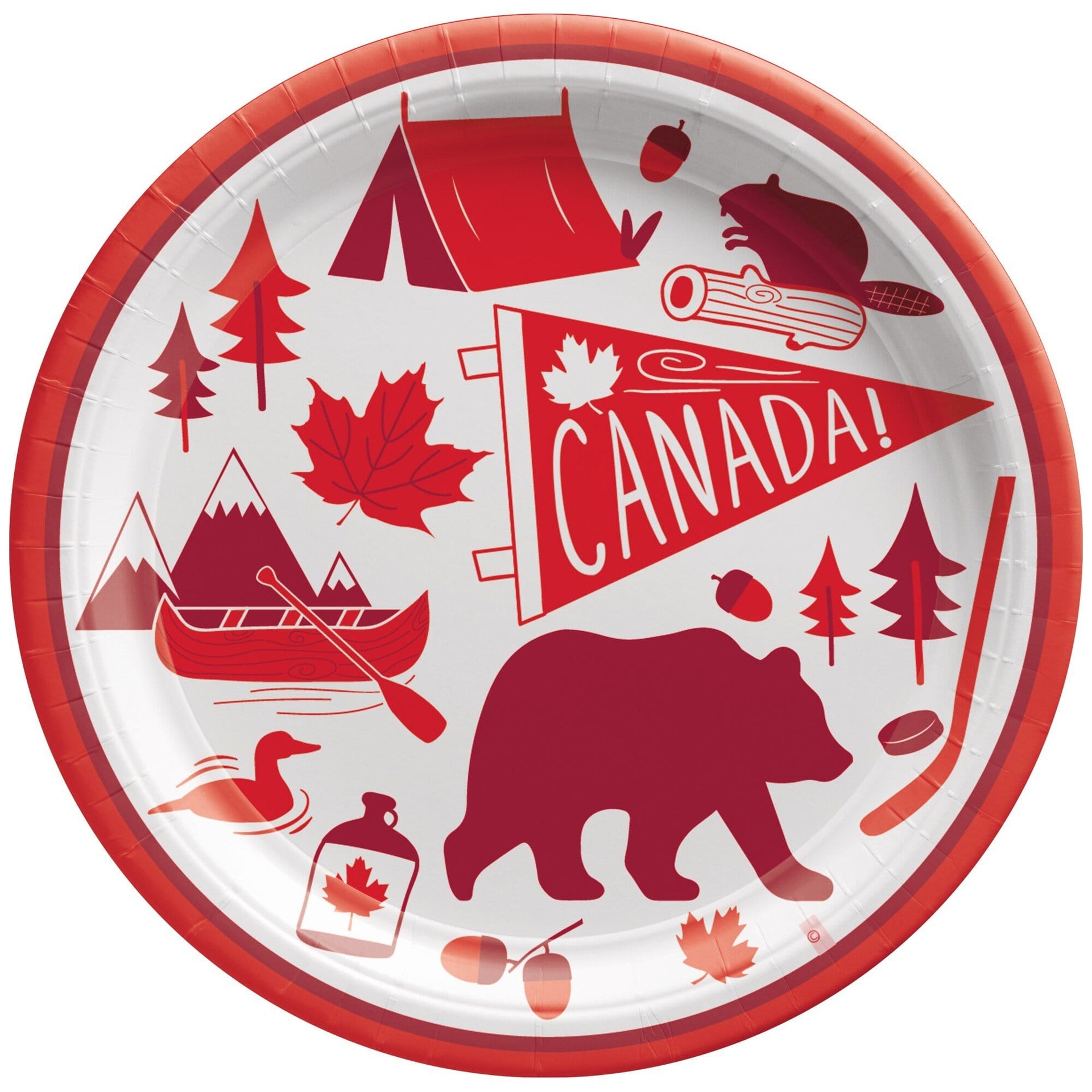 Canadiana Plates - Small – Chroma Celebrations