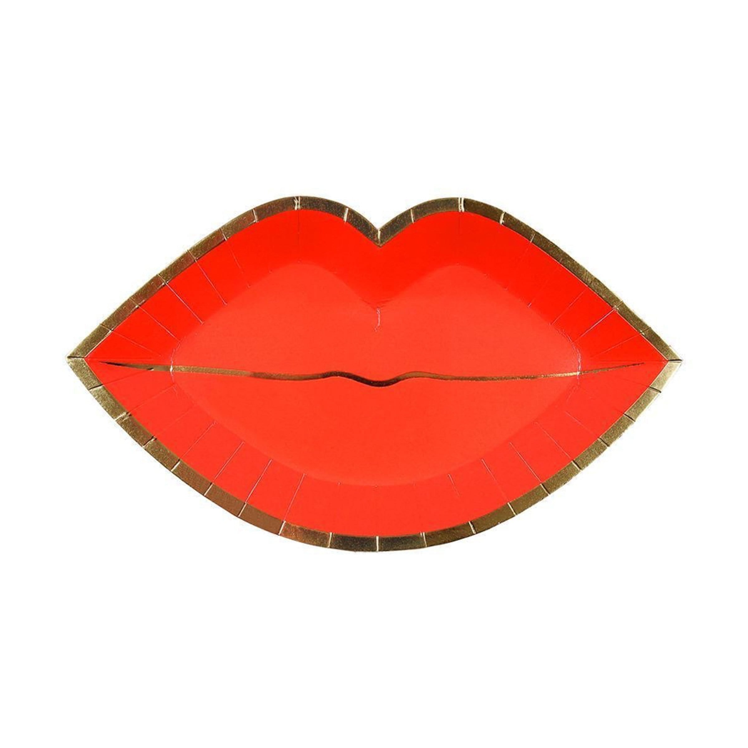 Red Lips Plates – Chroma Celebrations