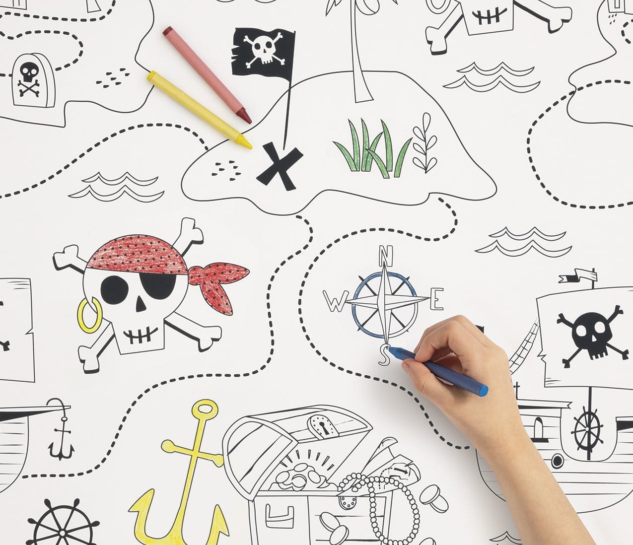 Pirate Colour In Tablecloth – Chroma Celebrations