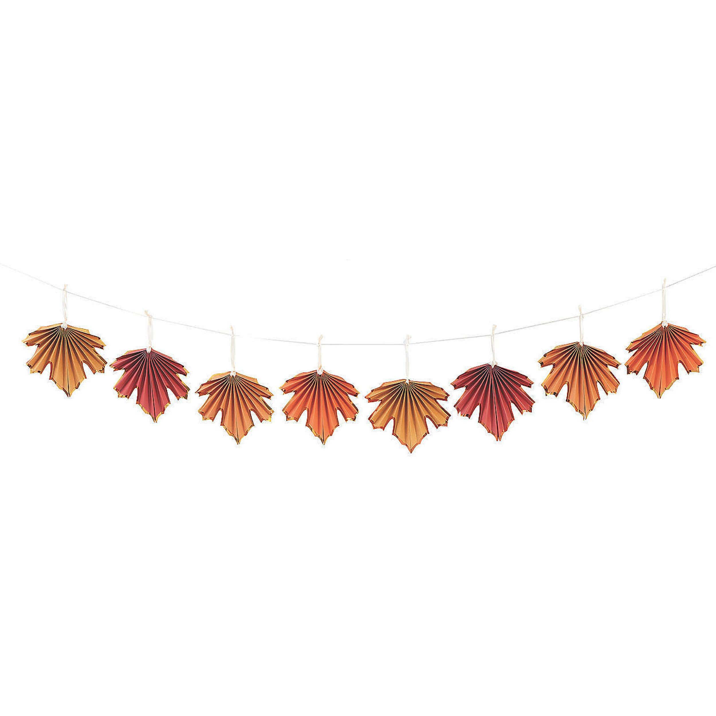 Harvest Maple Leaf Banner – Chroma Celebrations