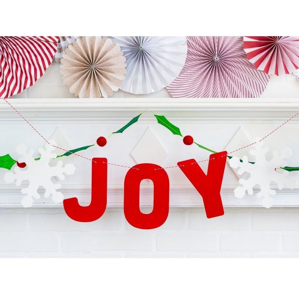 Joy Felt Banner – Chroma Celebrations