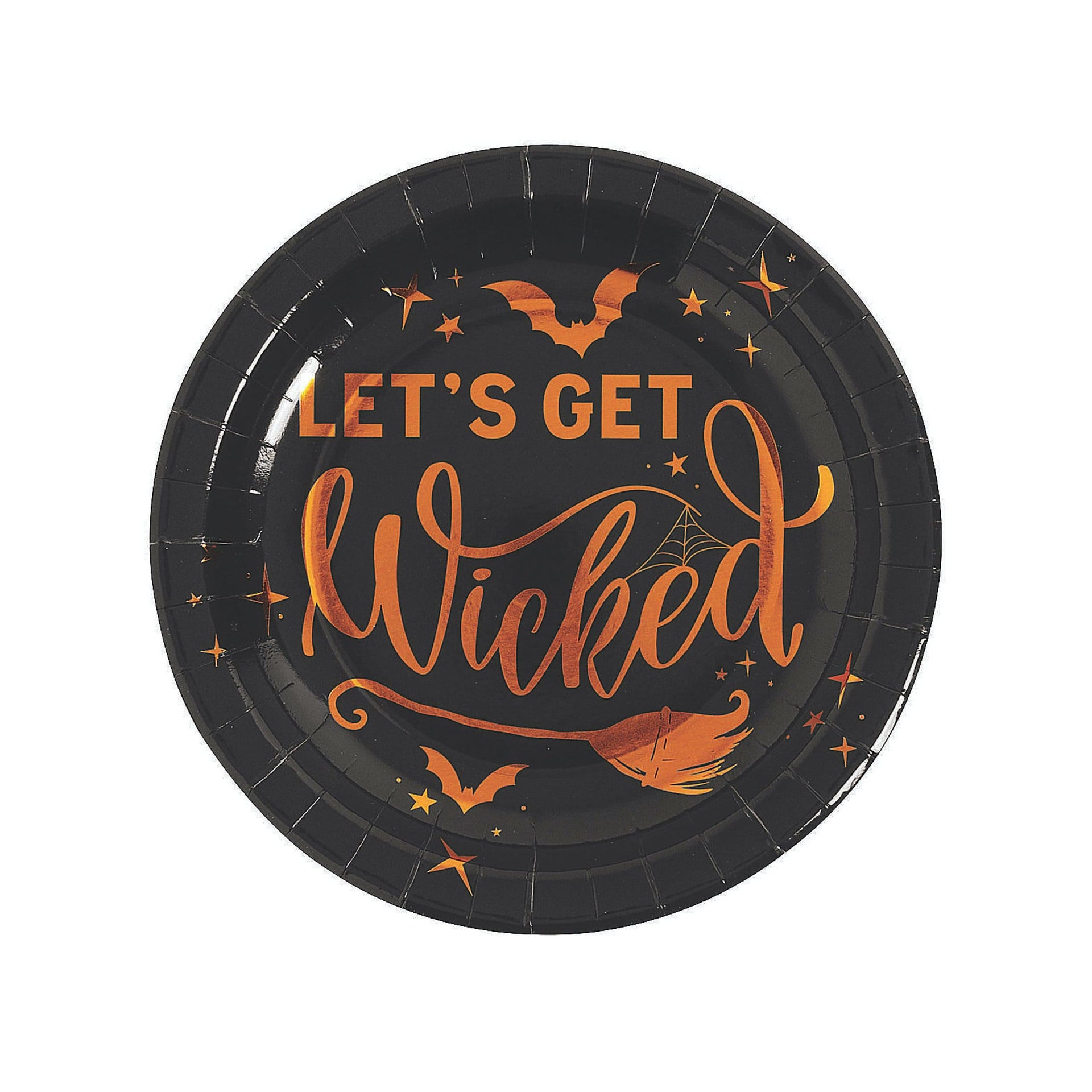 Let's Get Wicked Plates - Large – Chroma Celebrations