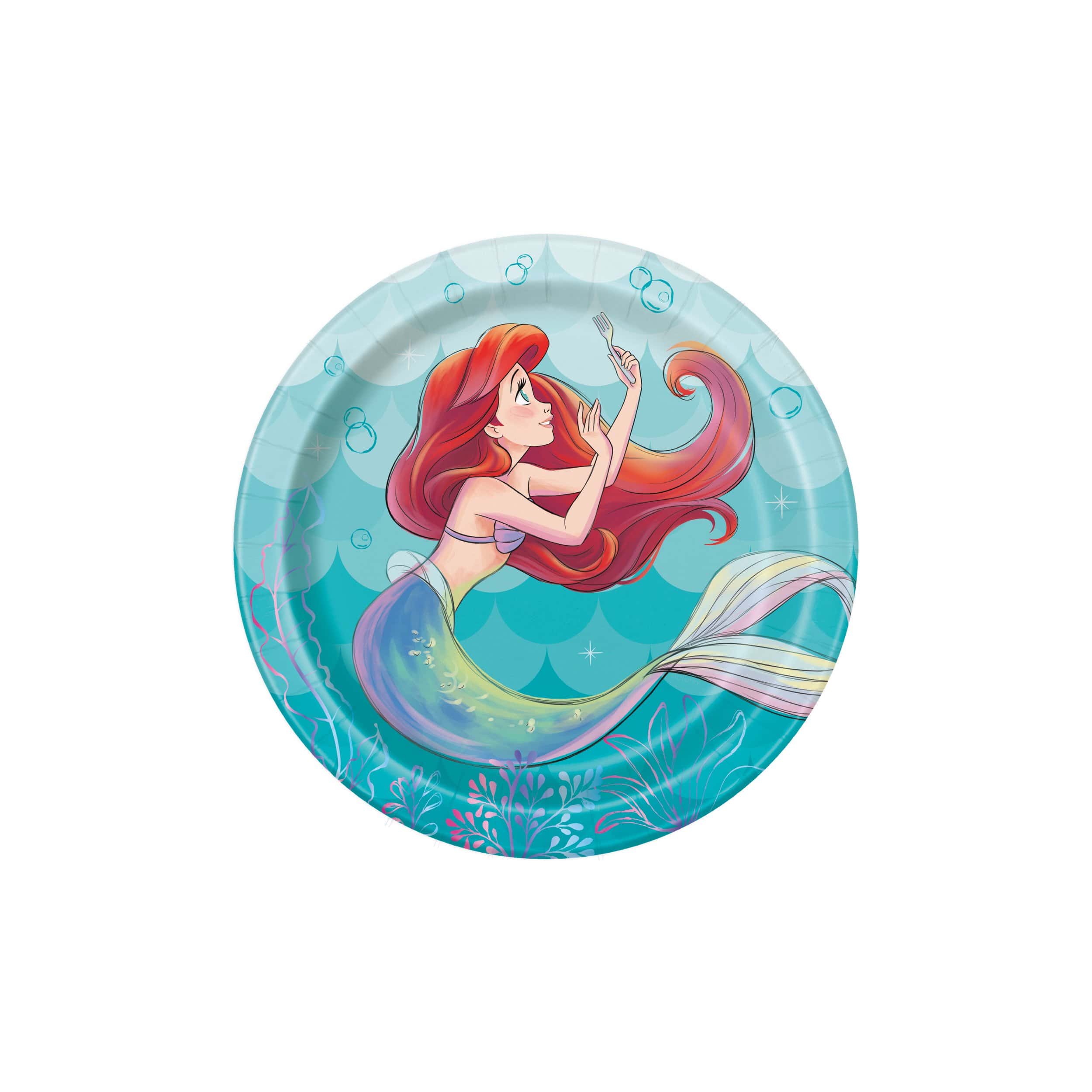 Little Mermaid Ariel Plates - Small – Chroma Celebrations