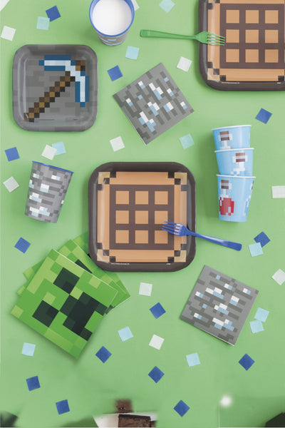 Minecraft Crafting Table Plates - Large – Chroma Celebrations