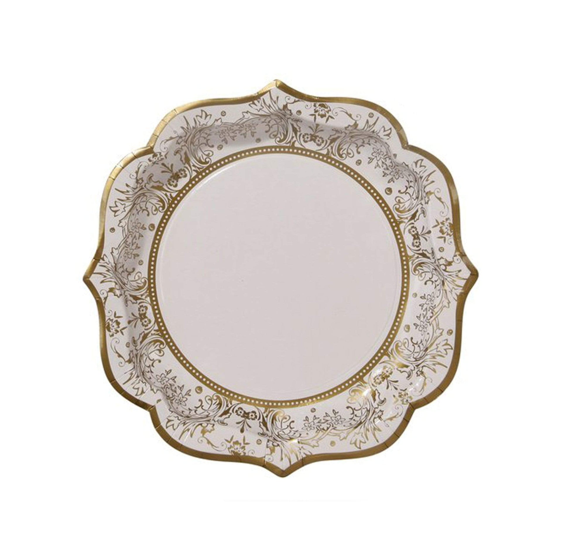 Gold Party Porcelain Plates – Chroma Celebrations