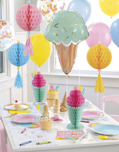 Pastel Rainbow Stripe Paper Milkshake Straws – Chroma Celebrations