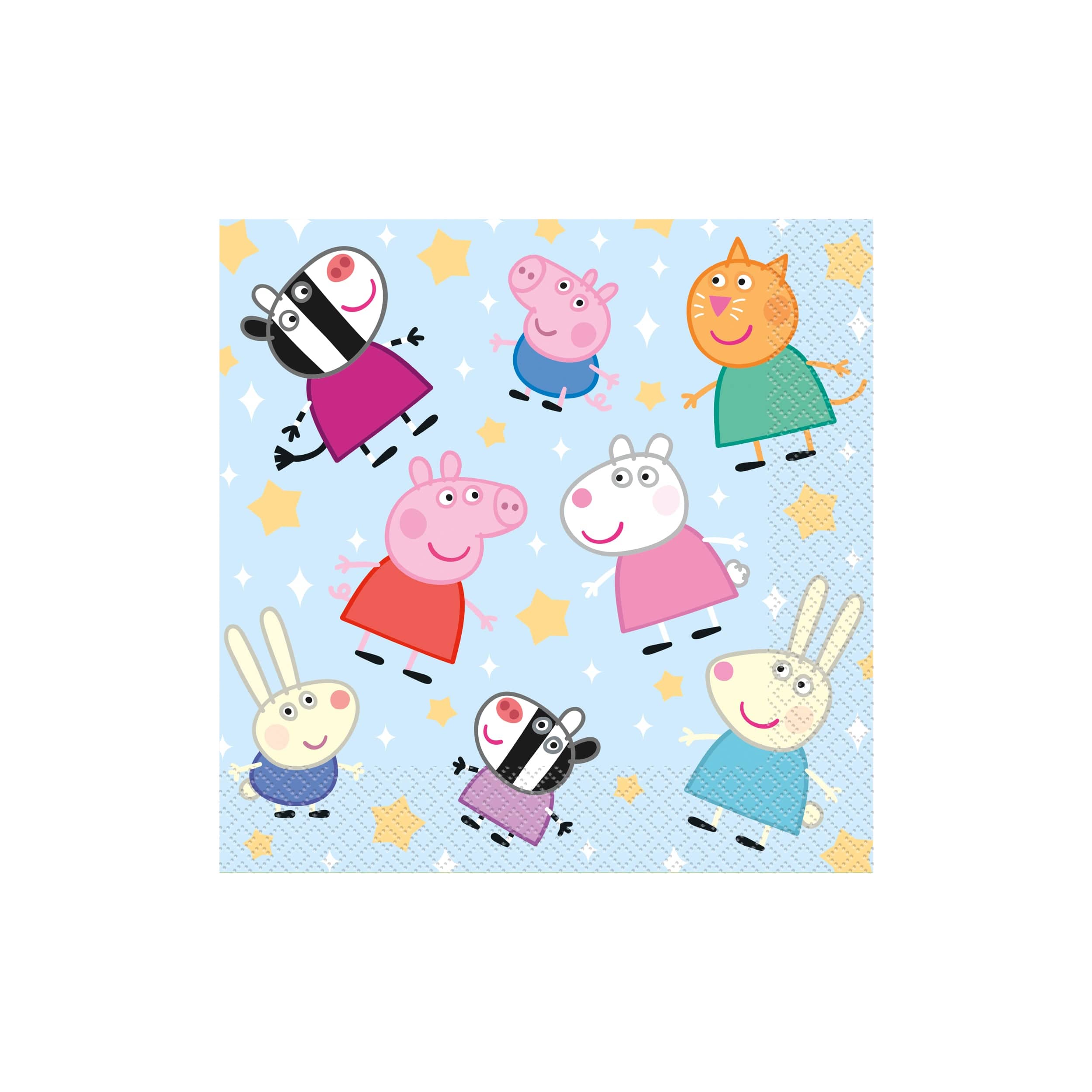 Peppa Pig & Friends Napkins - Large – Chroma Celebrations