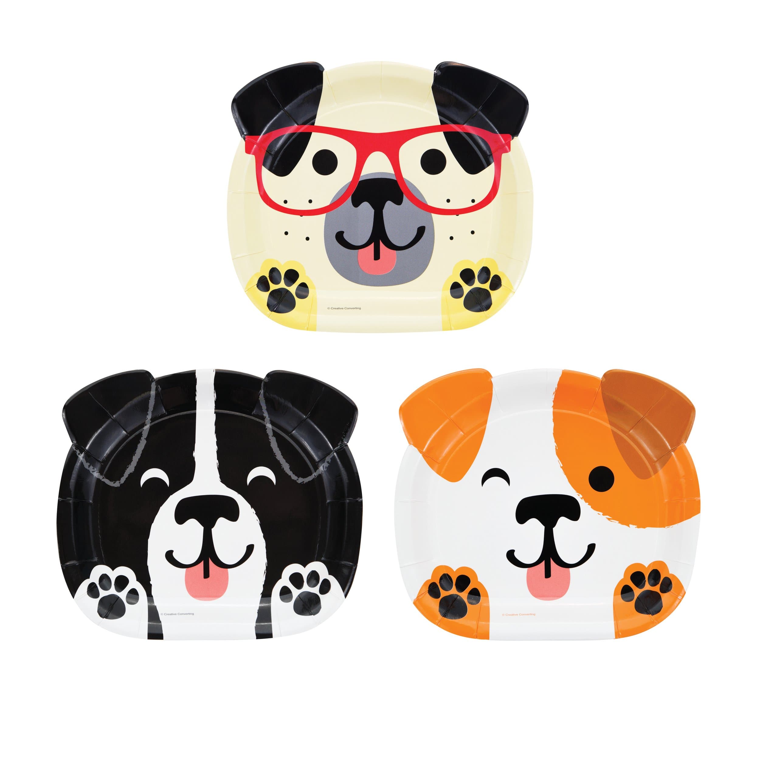 Die Cut Puppy Plates – Chroma Celebrations