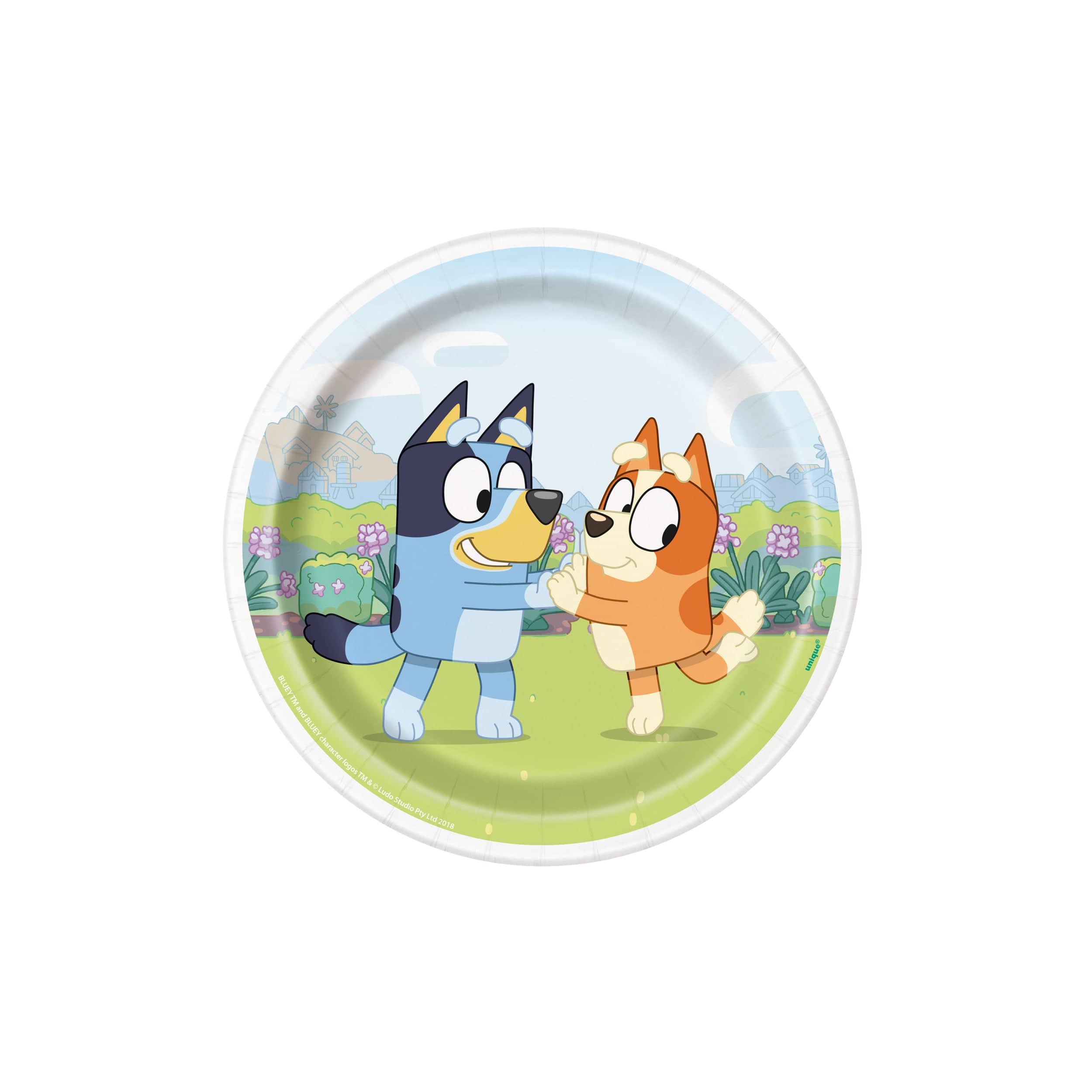 Round Bluey Plates - Small – Chroma Celebrations