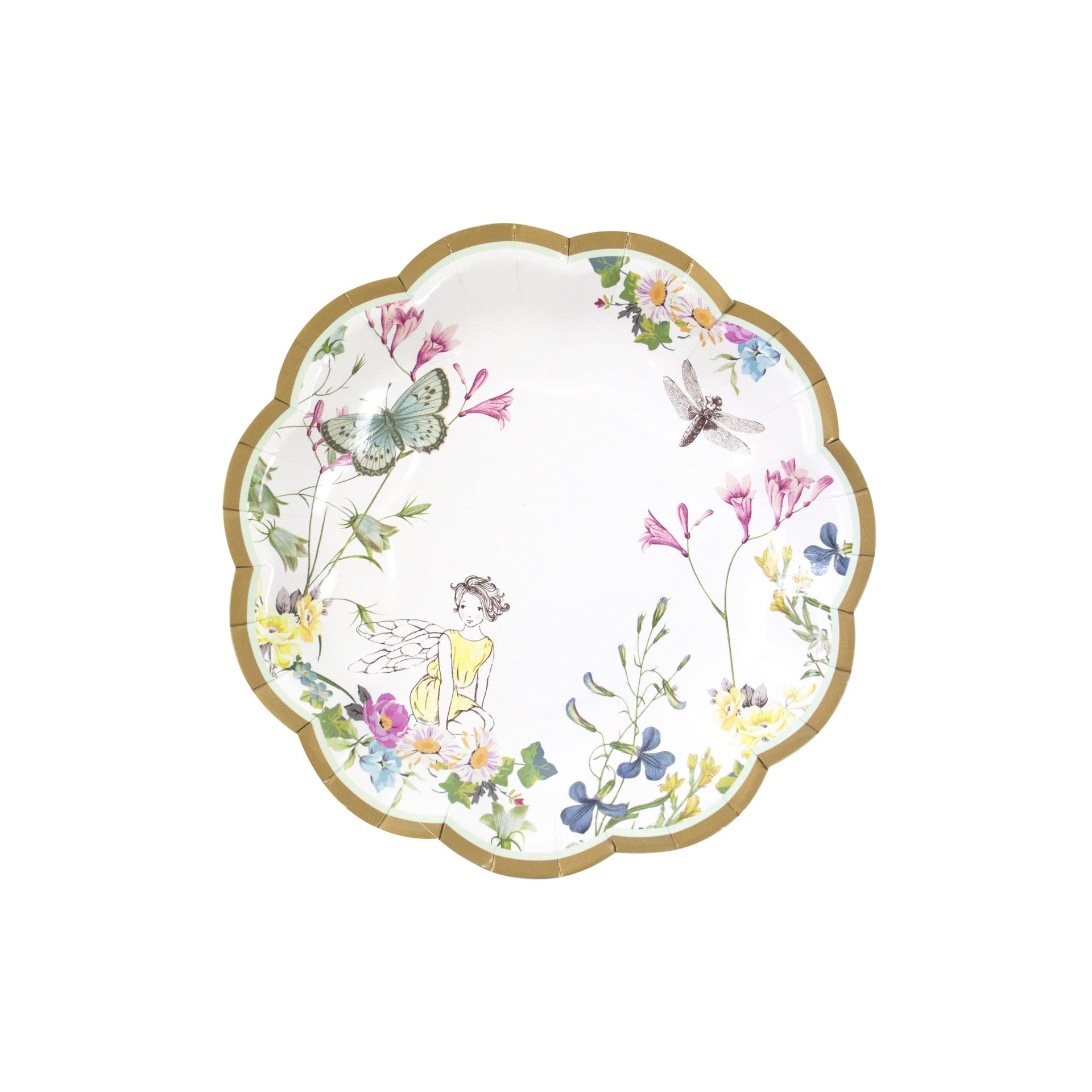 Small Scalloped Fairy Plates – Chroma Celebrations