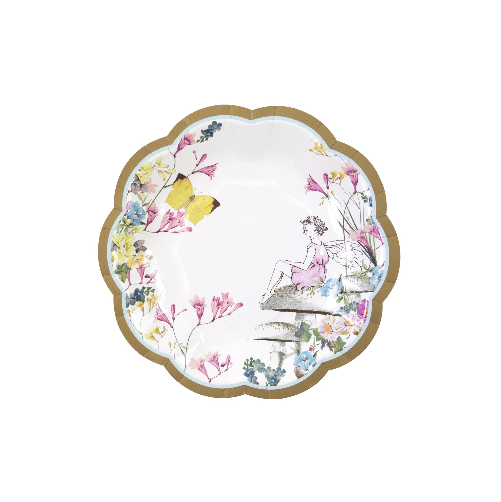 Small Scalloped Fairy Plates – Chroma Celebrations