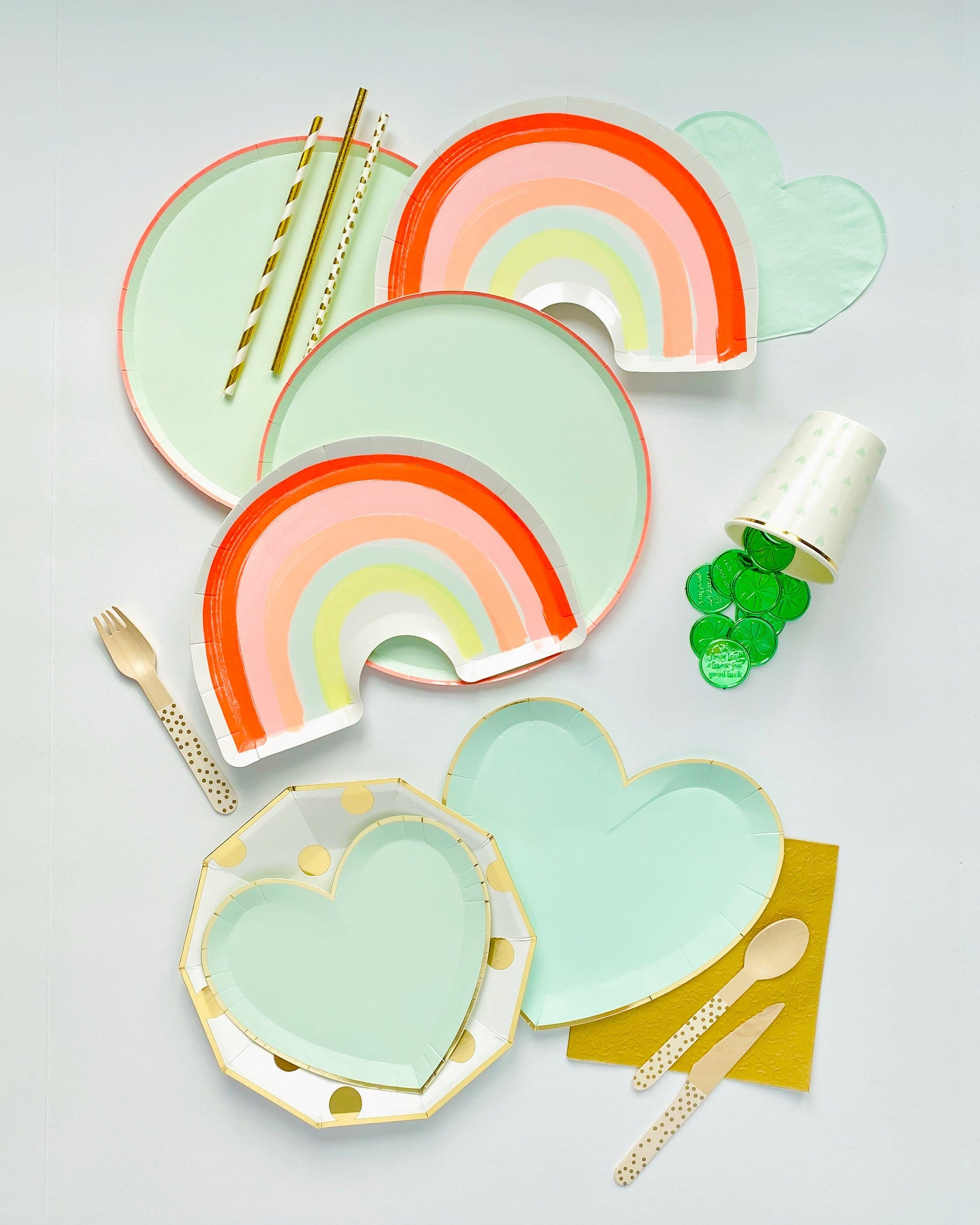 Rainbow Plates - Large – Chroma Celebrations