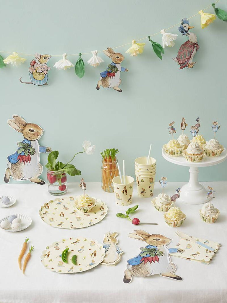 Die Cut Peter Rabbit Plates – Chroma Celebrations
